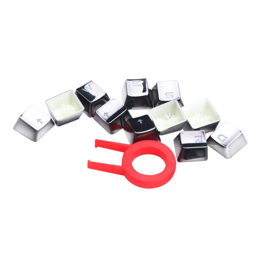 Keyboard Gold chrome keycaps – AlHamlan Store