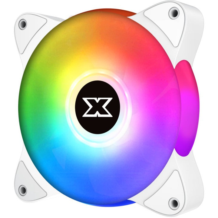 XIGMATEK GALAXY III ESSENTIAL ARGB 3 (ARCTIC- WHITE) FANS WITH MB SYNC ...